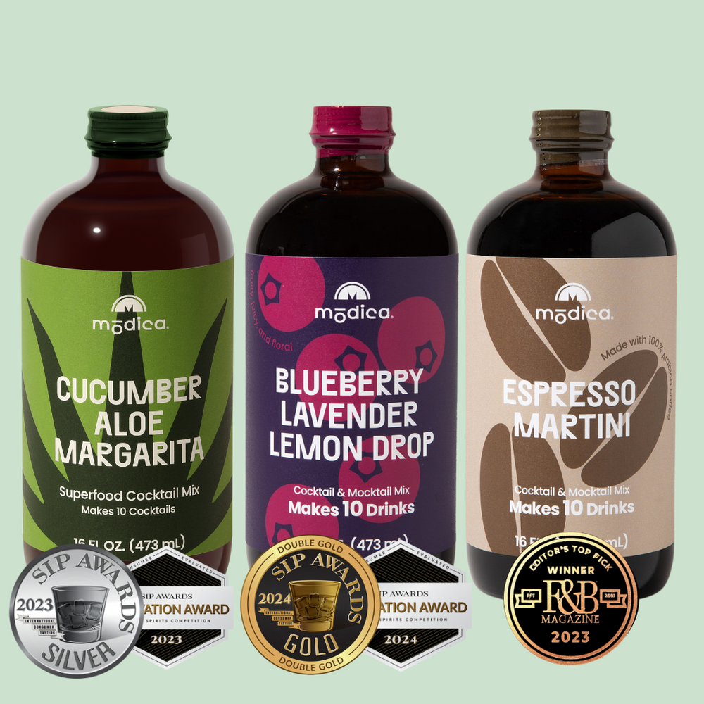 Modica Cocktail & Mocktail Mixers | Award-Winning & Mixologist-Crafted