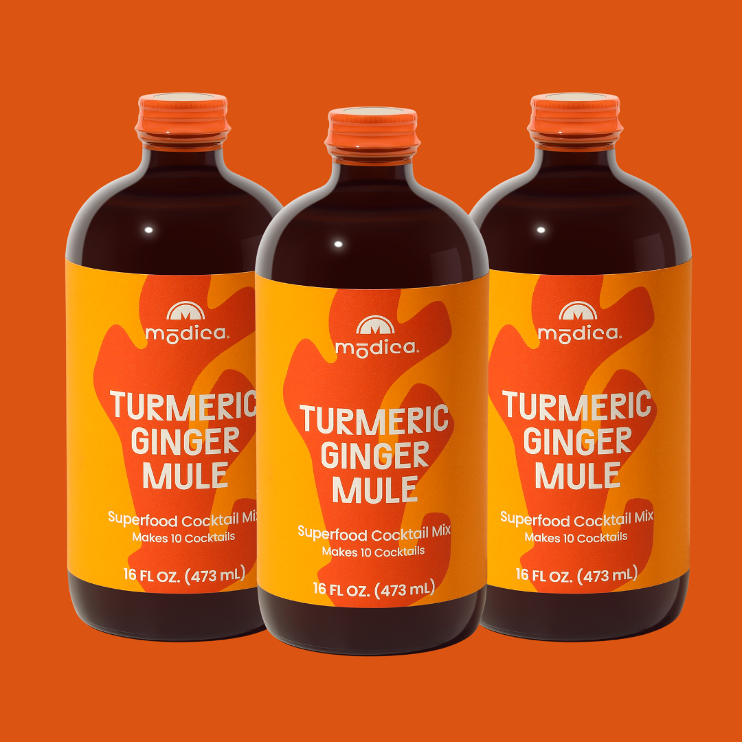 Turmeric Ginger Mule Cocktail & Mocktail Mixer