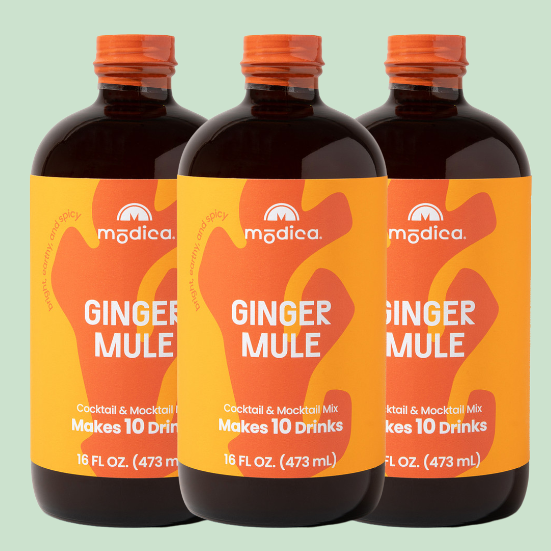 Turmeric Ginger Mule Cocktail & Mocktail Mixer